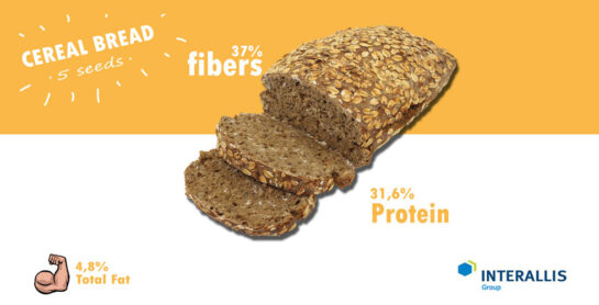 Cereal bread με 5 σπόρους από την INTERALLIS GROUP - Bakery-pastry.gr